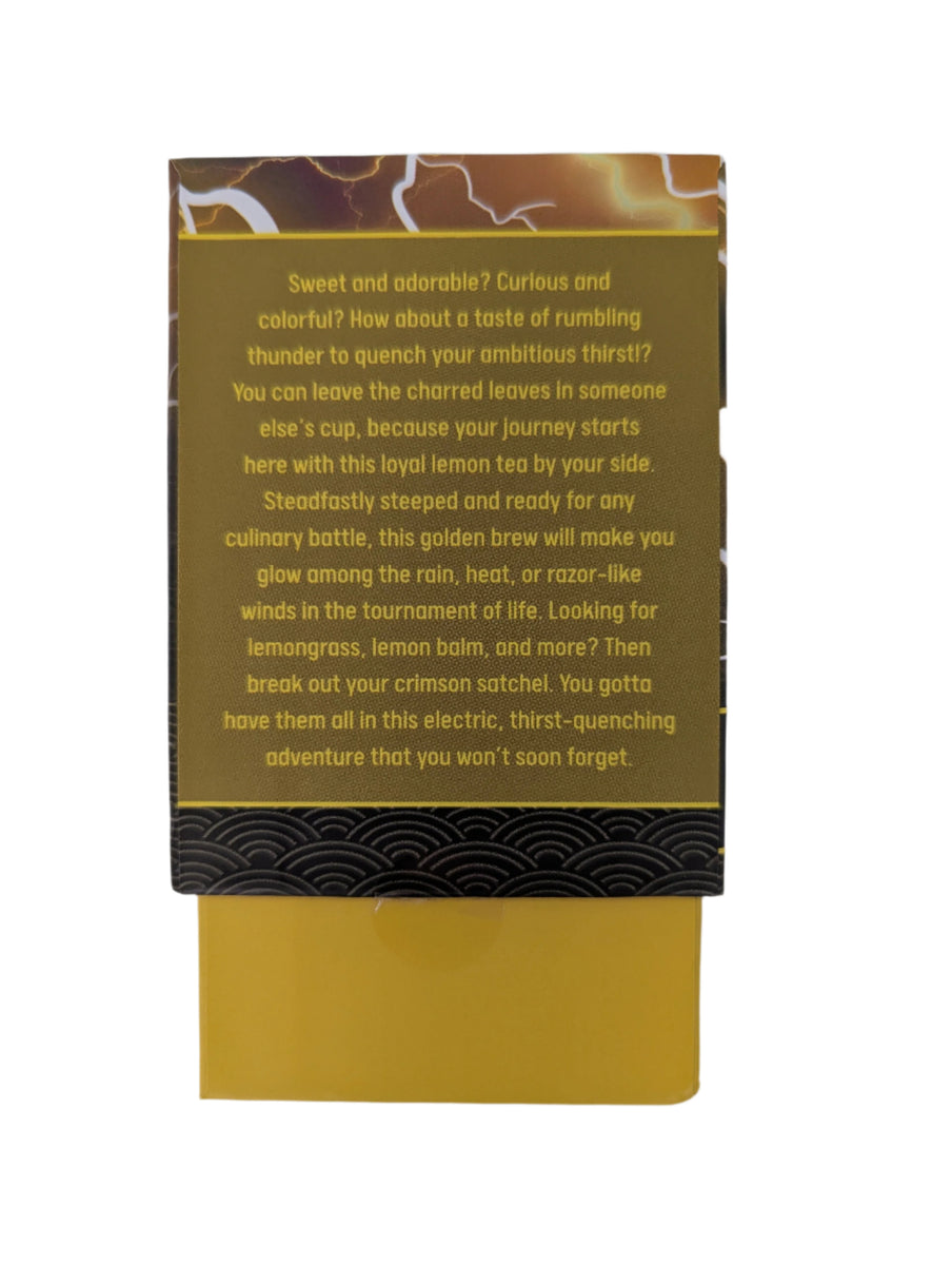 Gamer Tea – Thunder Tale (Lemon Herbal Tea, 14 tea bags)